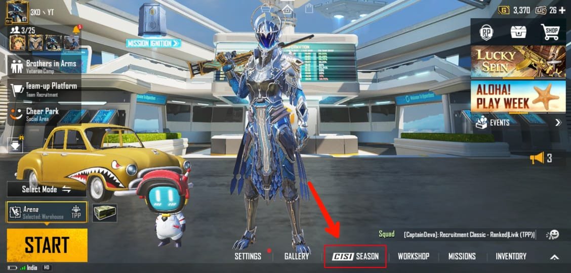 How to see top players in BGMI-Pubg Mobile | Top Ranking Players ...